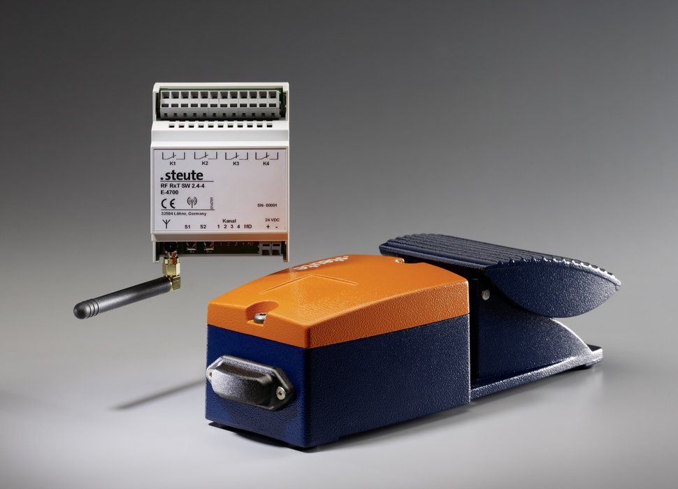 RF GFI/GFIS: controlador de pé com a nova tecnologia sem fios de alta fiabilidade | Engenharia ...